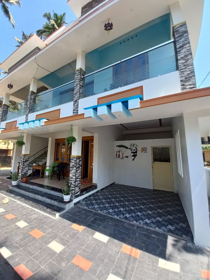 2 Bedroom A/c  Apartment In Villa - 바칼라