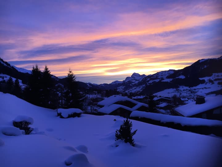 Studio De Charme Idéal Pour Escapade Romantique - Megève