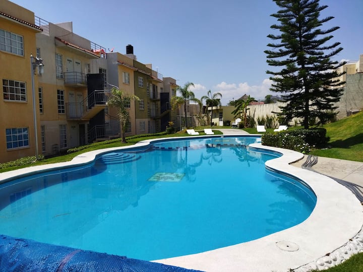 Departamento 100% Familiar Con Alberca, No Fiestas - Atlixco
