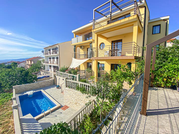 Senj Ferienwohnung 1 Mit Pool - Senj