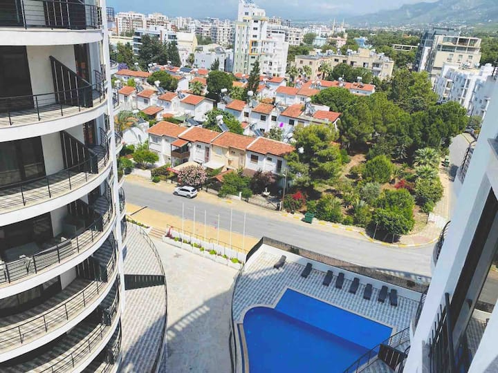 Furnished Tower With Great Views - Girne