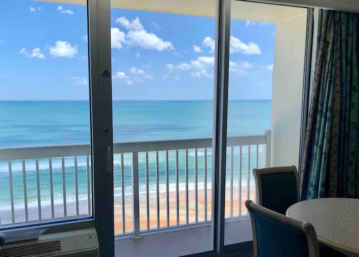 Oceanfront, Private Balcony, 2 Queens - Tomoka State Park, Ormond Beach
