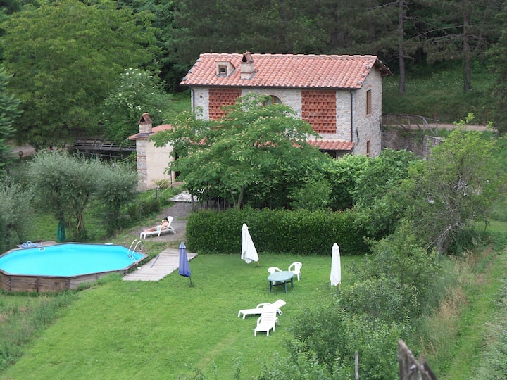 Macea Country House In Organic Winery 6 Person - Bagni di Lucca