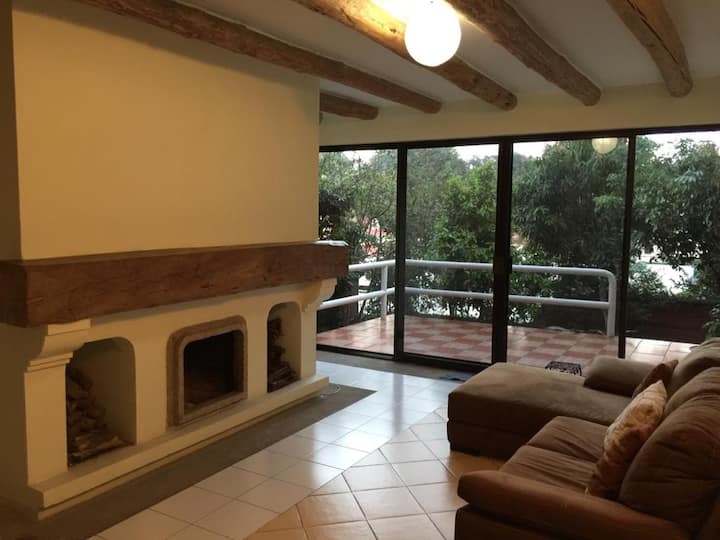 Preciosa Casa Con Chimenea - Xalapa