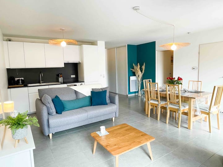 Hyper-centre, Plage à 100m, Parking, Wifi Fibre - Bassin d'Arcachon