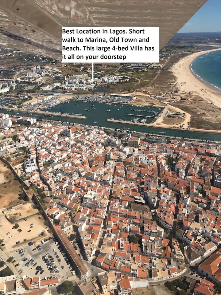 Luxury 4-bed: Walk To Beach, Pool, Marina & Town! - Lagos