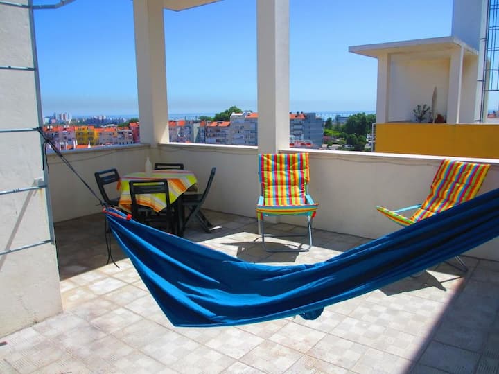 Duplex Avec Terrasse Et Garage - Lisboa