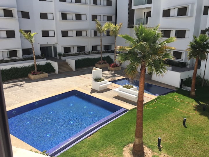 Le Saphir D’agadir - Piscine Et Plage - Agadir