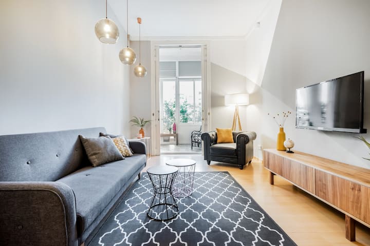 Charming 3 Bedrooms Apt In The Heart Of The City - 바르셀로나