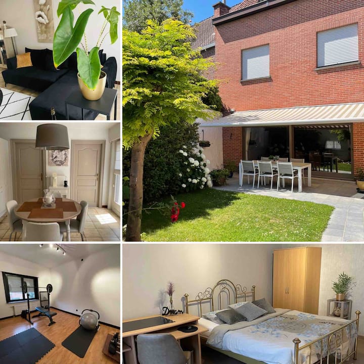 Grande Maison Avec Chambre Privée Et Comfortable - Halluin
