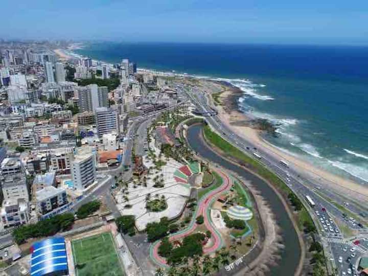 Vista Mar Panorâmica - Estúdio Smart C. Azul - Salvador
