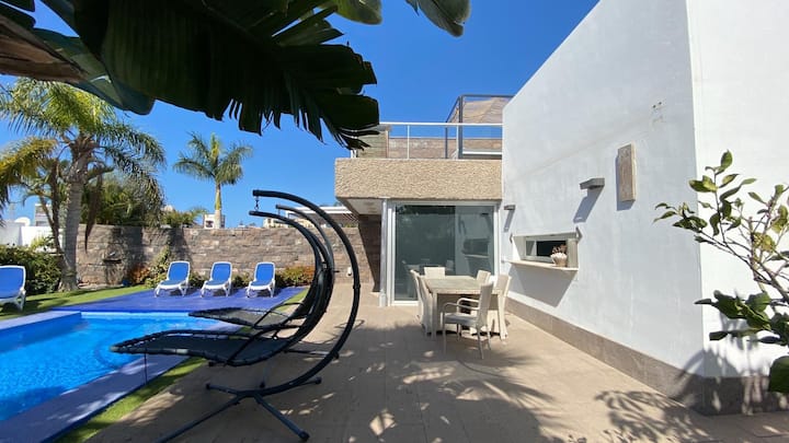 Luxury Modern Beach Villa Best Area, Pool , 13 Bed - 테네리페 섬