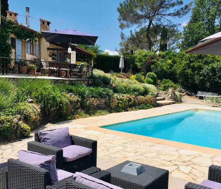 Belle Villa Provençale Dans Un éCrin De Verdure - Fayence