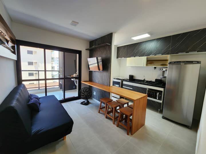 Apartamento 33: Moderno E Novo. - Ubatuba