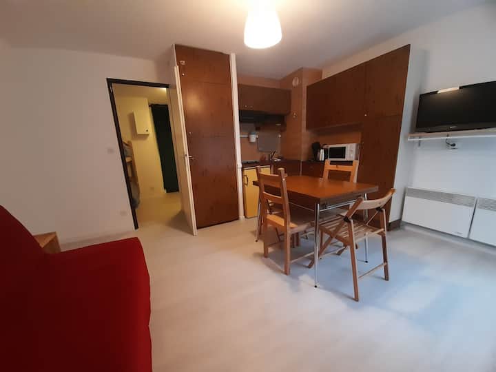 Studio Cabine Au Pied Des Pistes - Allemond