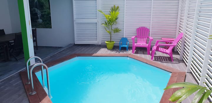 Maison Individuelle Avec Piscine - Guadeloupe