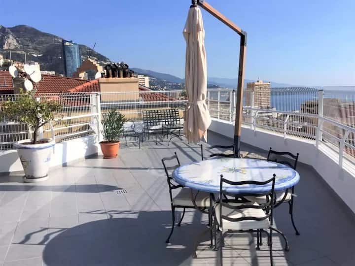 Auvent Proche Monaco Casino + Terrasse + Garage - Monaco