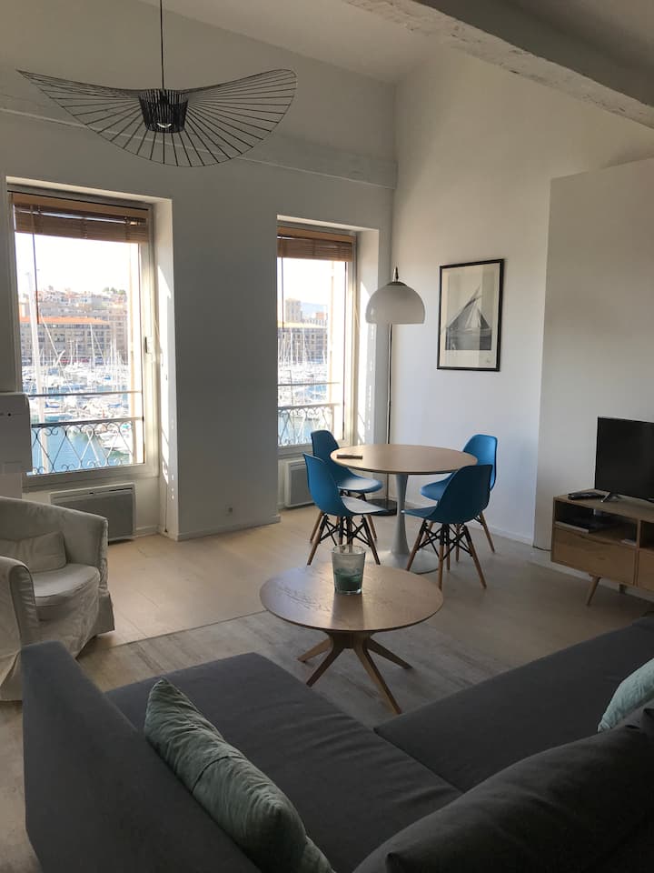 Appartement Vue Exceptionnelle Vieux Port - Plages de Marseille Prado