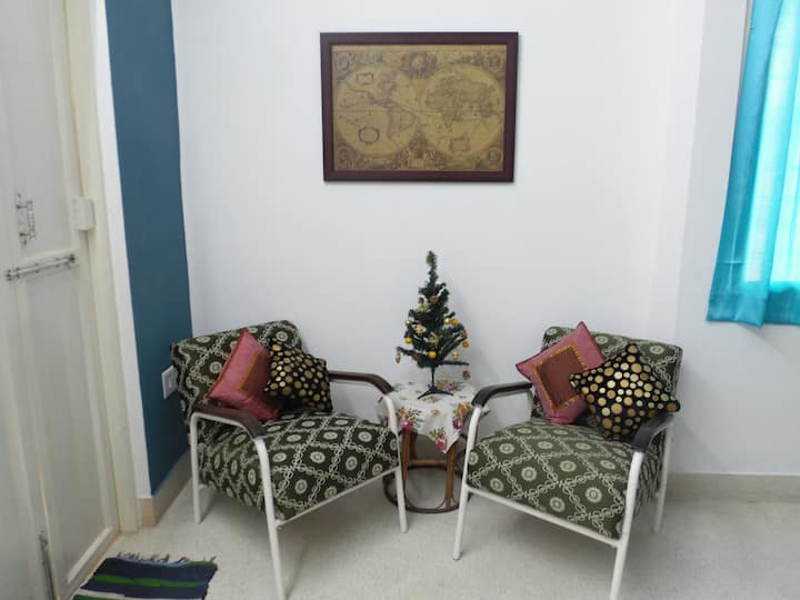 El Marinero - Bright And Airy Room With Ac - Pondichéry