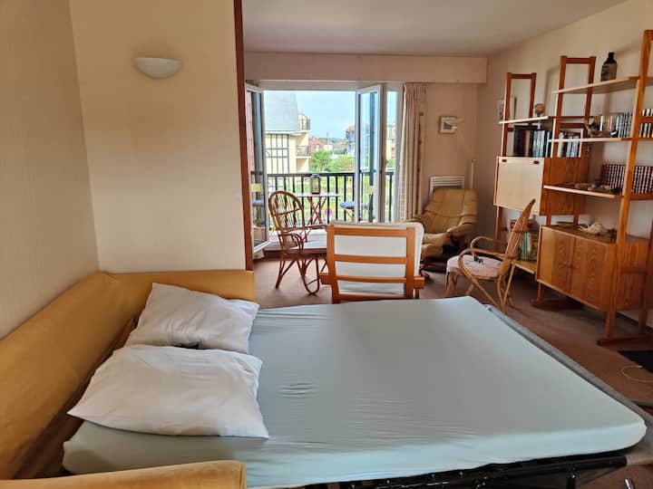 Appartement 6 Couchages Vue Mer Accès Plage Direct - Cabourg