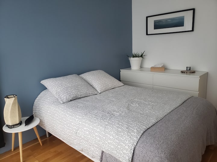 Chambre Bleue, Maison Dans Cadre Piétonnier - Brétigny-sur-Orge