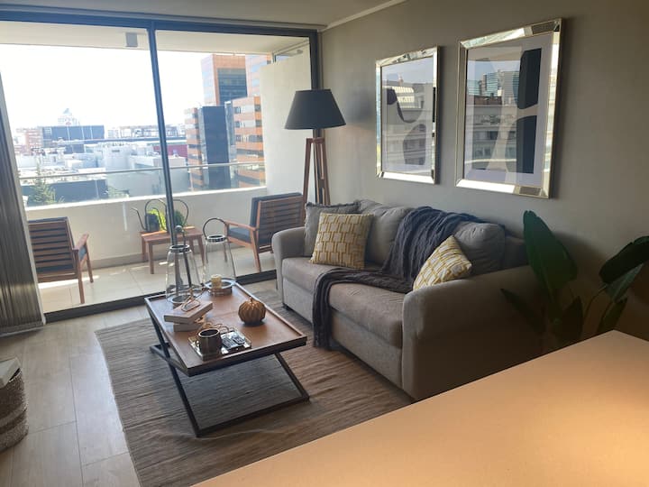 Depto,cerca Del Mall Parque Arauco,con Calefacción - Las Condes