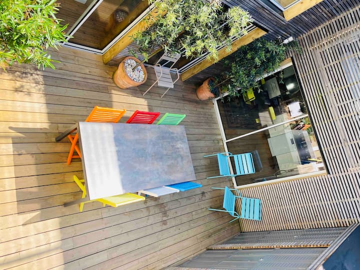 Grande Maison 130m2 & Grande Terrasse. 8 Adultes - Trouville-sur-Mer