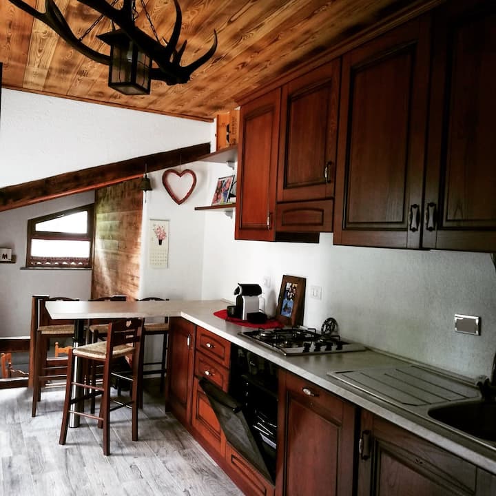 Accogliente Baita Ristrutturata Con Giardino - Sestriere
