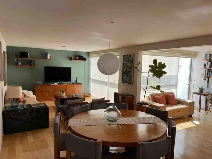 Moderno Y Amplio Departamento Con Roof Garden - Mexico city, Mexico