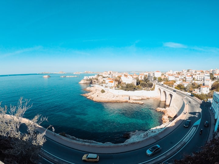 Appartement Pittoresque à 5 Min De La Mer - Marseille