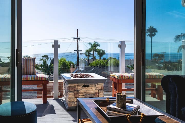 Ocean View And Steps Away From The Ocean! - 拉古納海灘