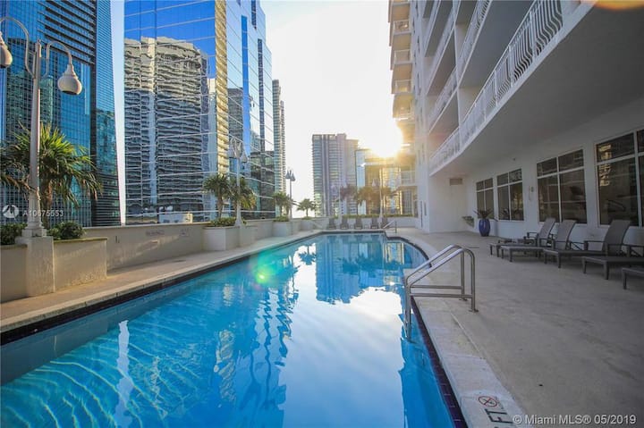 Large/luxury Condo In Brickell , Great4families. - マイアミ