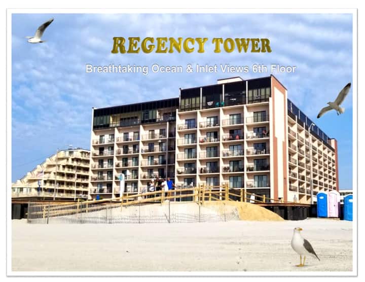 Breathtaking Ocean& Inlet View, Pool And Wifi - North Wildwood, NJ