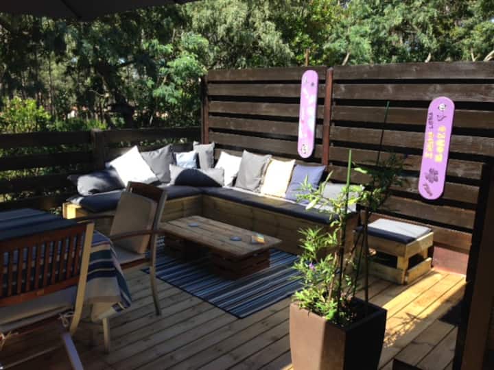 Charmant  Pavillon Face à La Forêt - Lacanau Océan