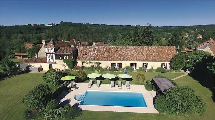 Gîte Tulipe, Cottage Chaleureux Avec Accès Piscine - Dordogne