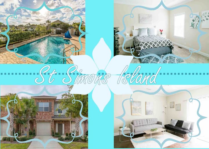 🏝Perfect For Extended Family*sleeps 12,  6 Bedroom - St. Simons Island, GA