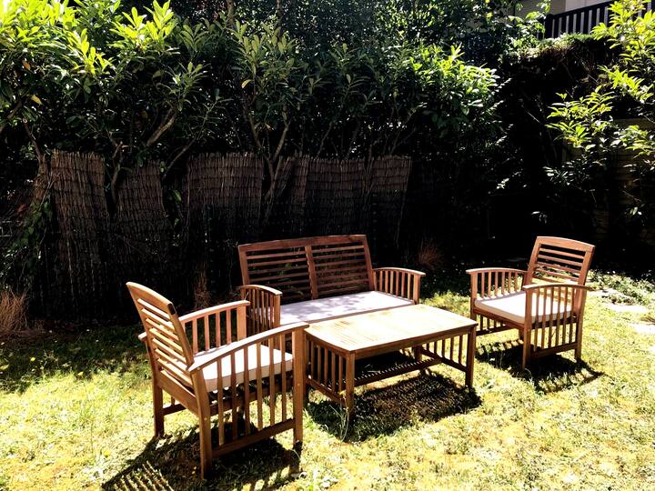 Deauville - Rez De Jardin Proche Mer & Centre - Plage de Deauville