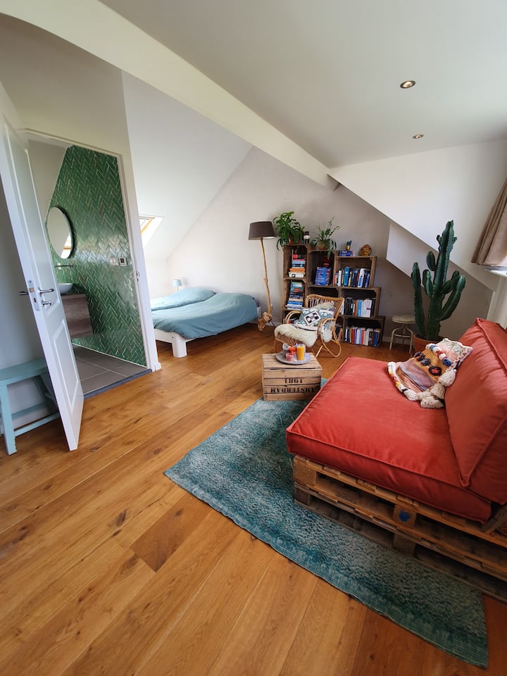 Loft With Private Bathroom In Centre Adam West - Ámsterdam