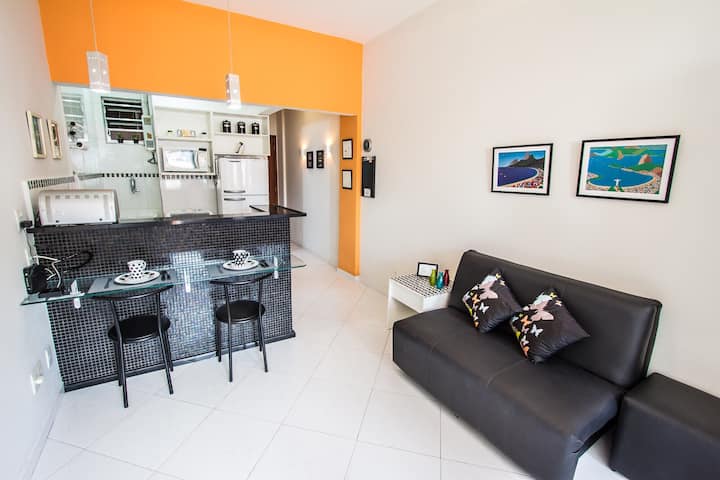 2 Min Da Praia Copacabana E Perto Ipanema - Ipanema