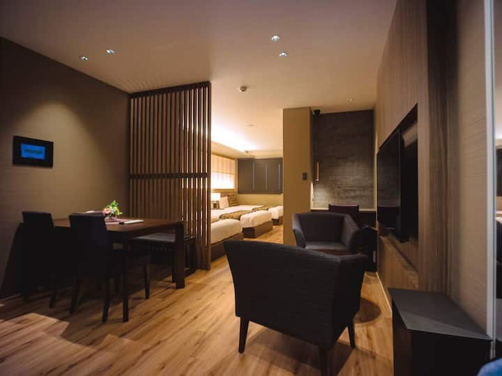 B【40㎡】3 Min From Beppu Station | 3 Double Beds - Beppu