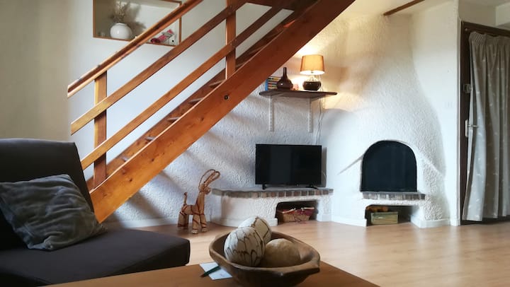 Chaleureux Duplex T2 : 3mn à Pied Cv/cité Vauban - Briançon