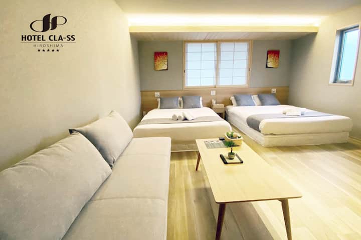 CL13 Modern Japanese Suite Near Hiroshima Station - Apartments for Rent ...