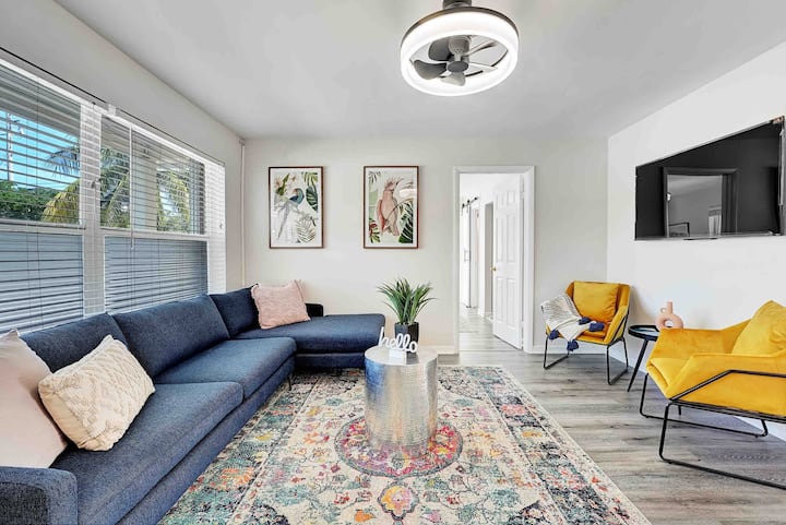 Modern 3br W/ Pool | Near Beach & Dining - 西棕櫚灘