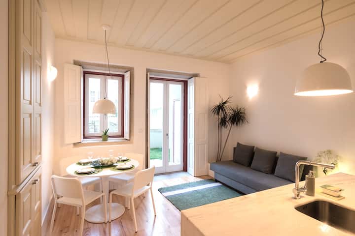 Design Apt With Garden At Porto Downtown - Ramalde