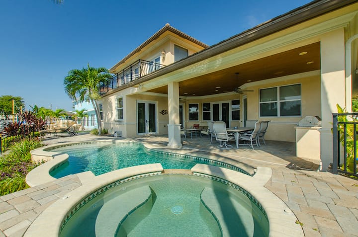 Waterfront Luxury Executive Home/pool/boat Dock - Boynton Beach, FL