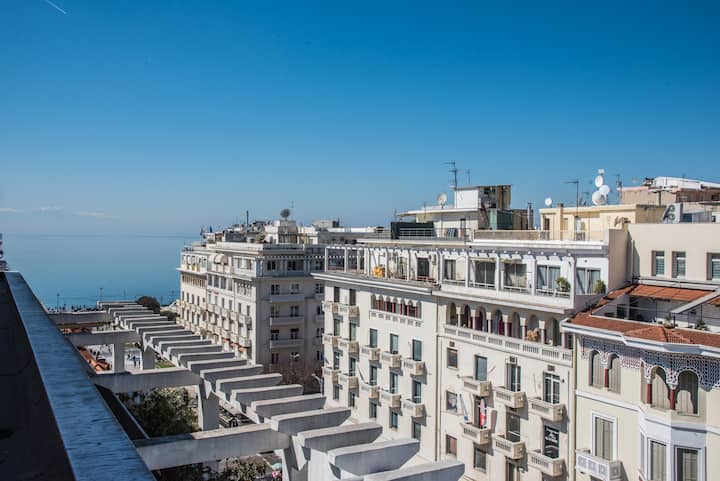 Skyline-aristotelous Square #Skgbnb - Thessaloniki