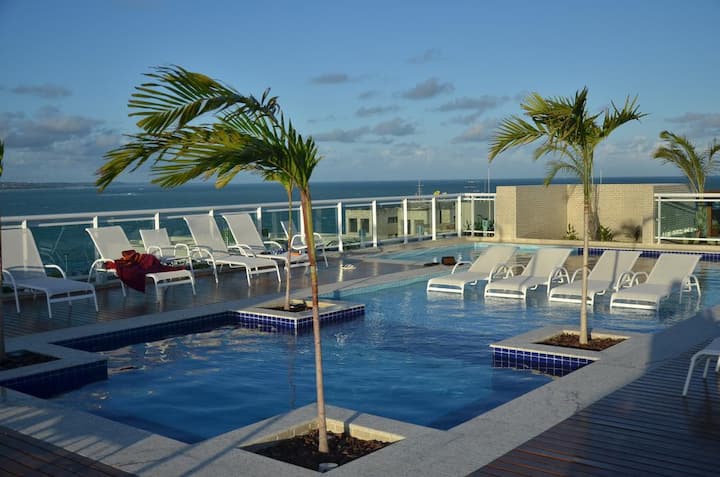 Apartamento A9, Maceió, Beira Mar De Jatiúca, Jtr - Maceió