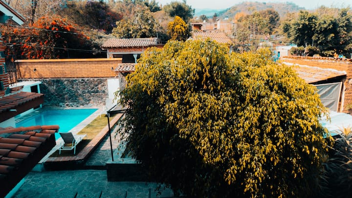 Villa Santiago| Casa De Descanso Con Piscina - Tepoztlán