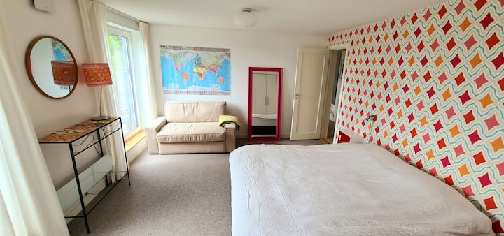 Romslig Gjesterom Med Eget Bad På Vakre Vettre! - Norway