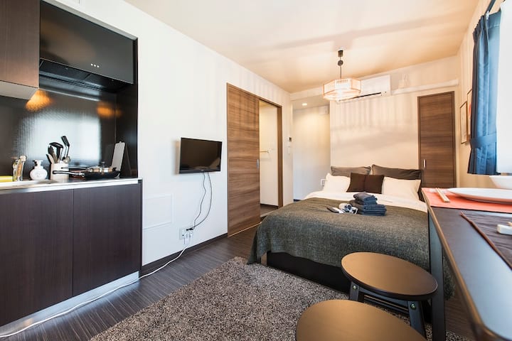 7min Sta. Easy To Shinjuku - Cozy Room#302 - Roppongi